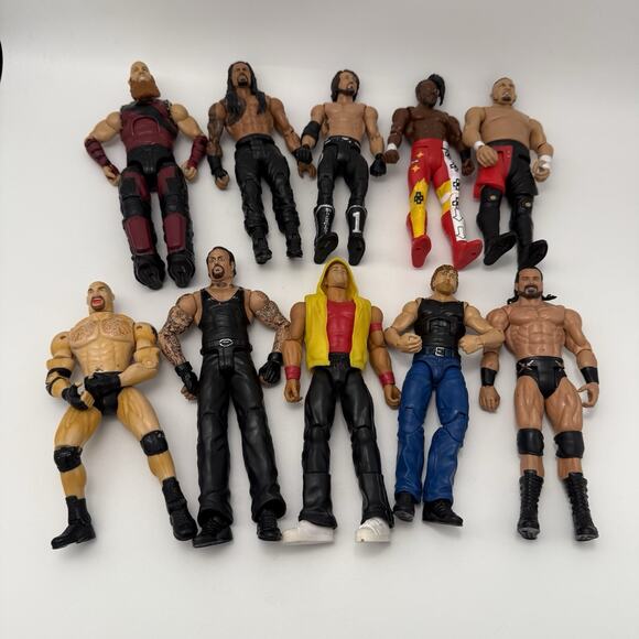 Mattel | Toys | Wwe Mattel Elite Action Figure Lot Of Superstars Cena ...